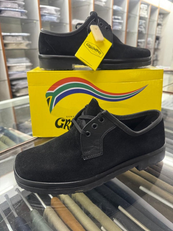 Men's Grasshoppers: Sierra Black Suede (#0610) (#0600) – Smitty's Online