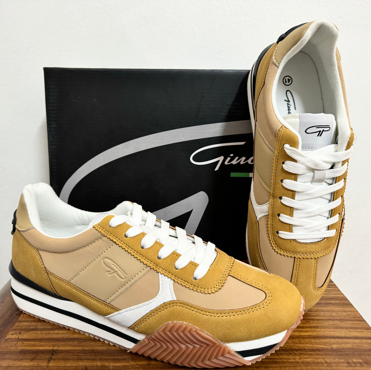 Gino Paoli Men's casual Tom Shoe - Mustard – Smitty's Online