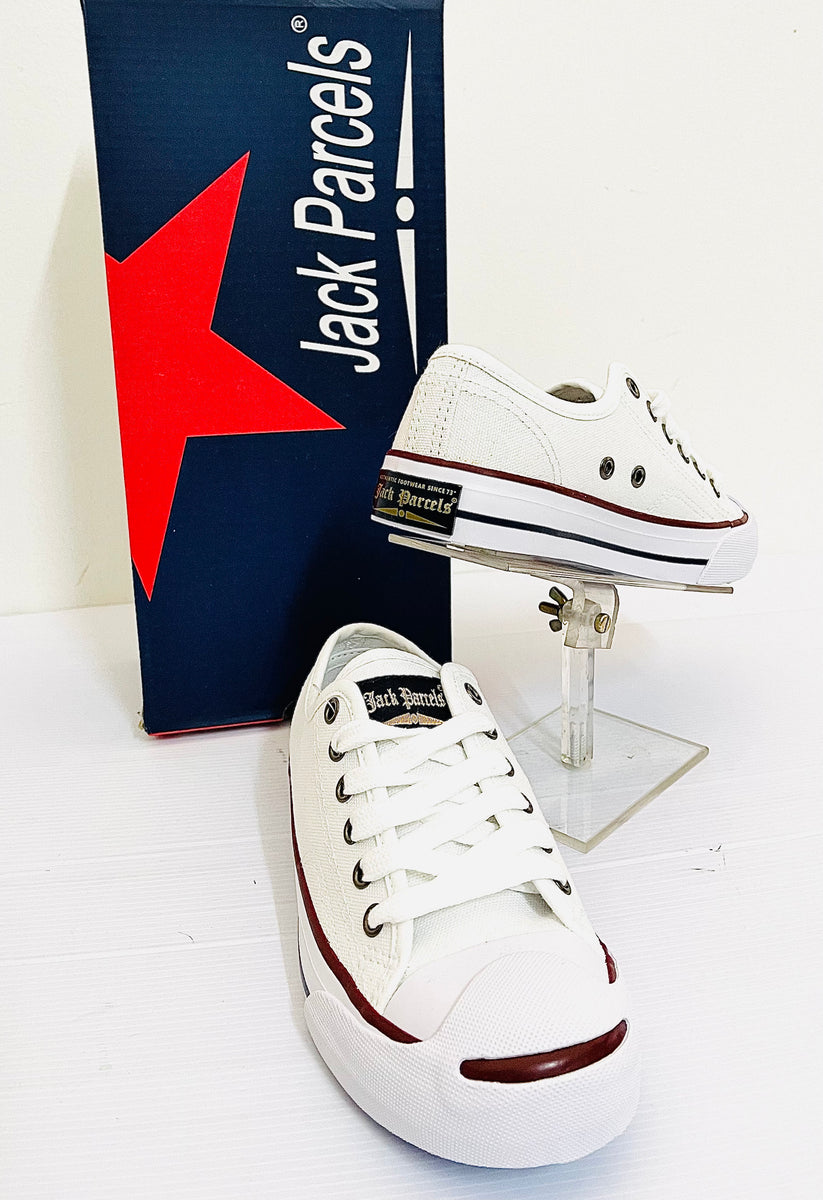 Original Jack Parcels Canvas Sneakers - White – Smitty's Online
