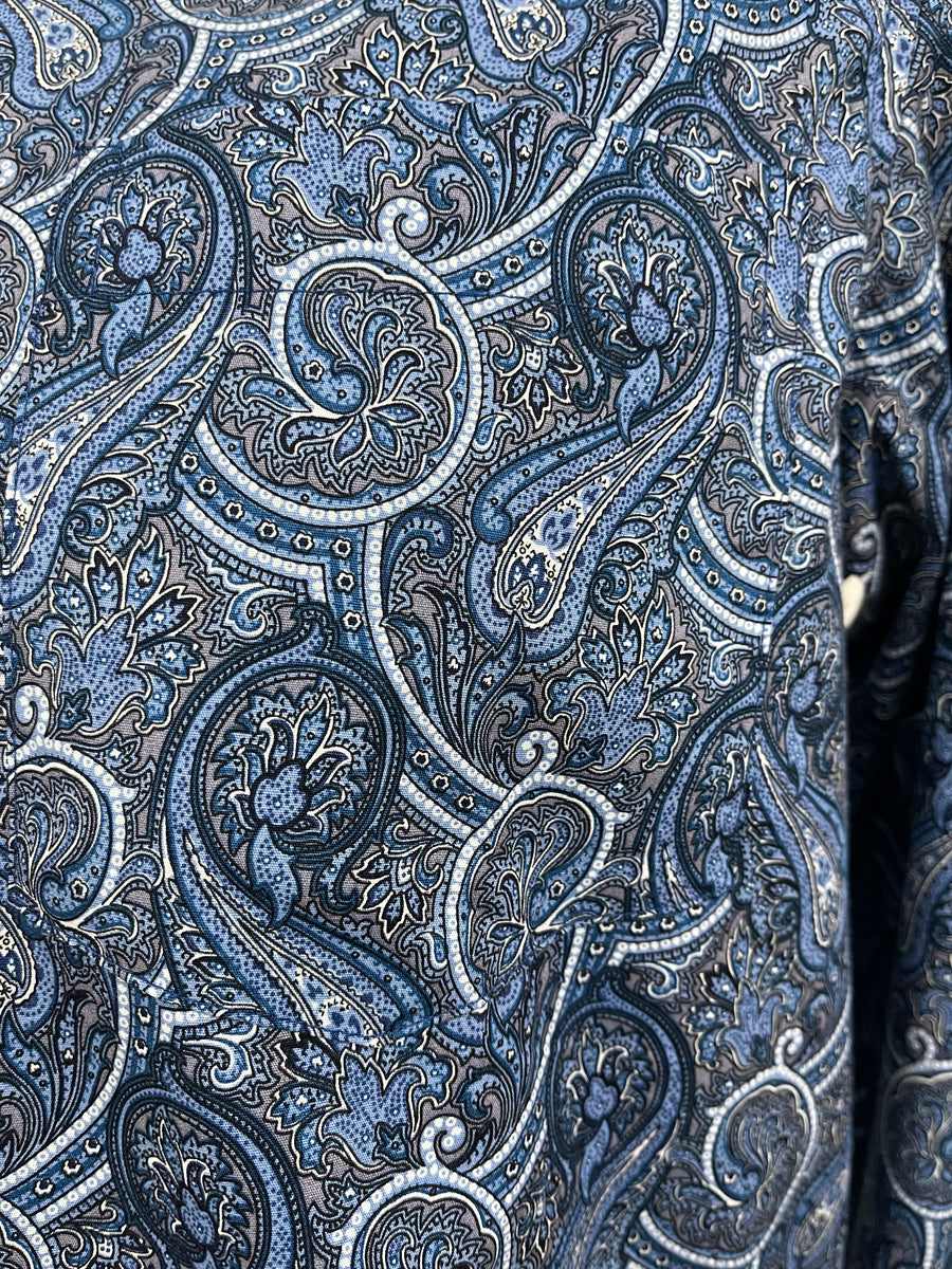 Men's Dress Shirt: Carlo Galucci Classics Fit - Tailored Shirt Paisley ...