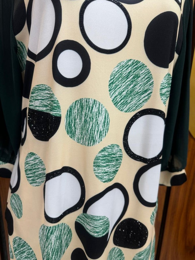 Gold Moon Dress: Polka dot dress #8800 – Smitty's Online