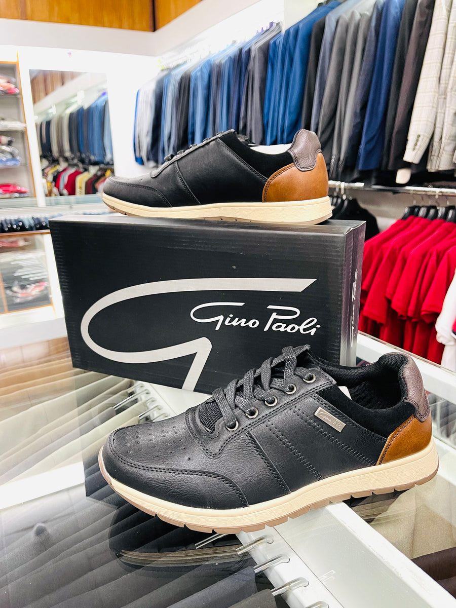 Mens Shoes: Gino Paoli Mens Black Lace-up Shoe - Made in South Africa ...