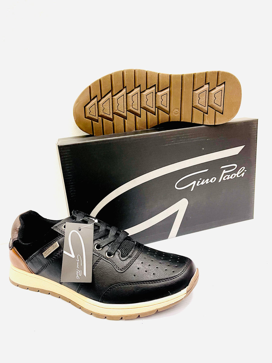 Mens Shoes: Gino Paoli Mens Black Lace-up Shoe - Made in South Africa ...